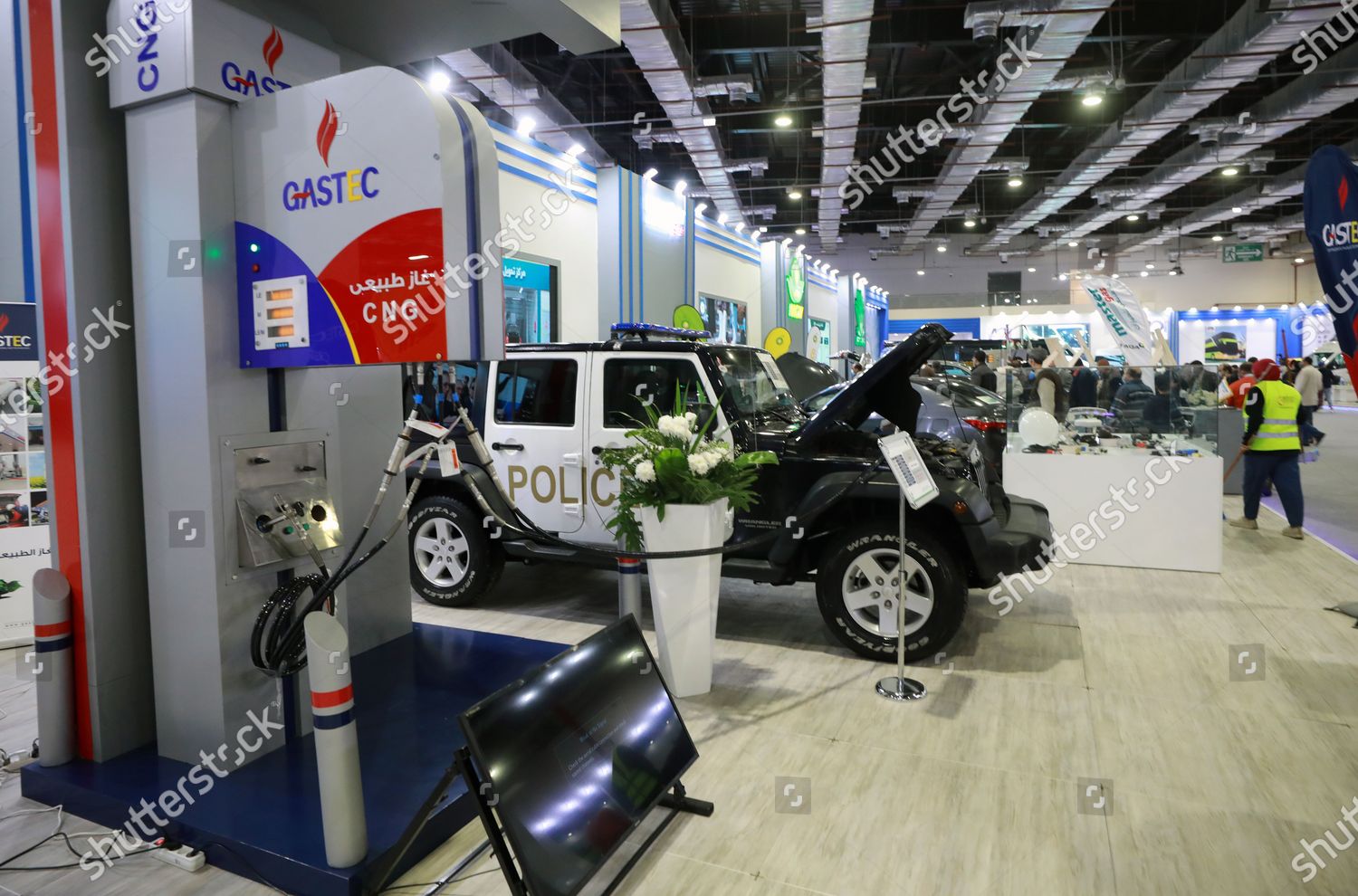 Visitors Attend Go Green Exhibition Cairo Editorial Stock Photo - Stock ...