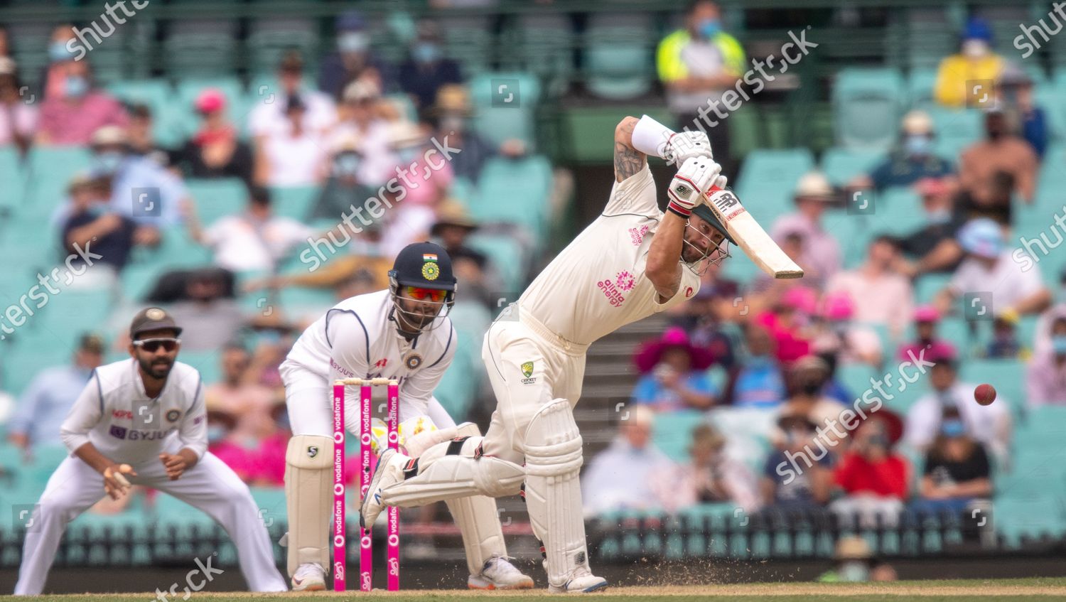 Australias Matthew Wade Bats During Play Editorial Stock Photo - Stock ...