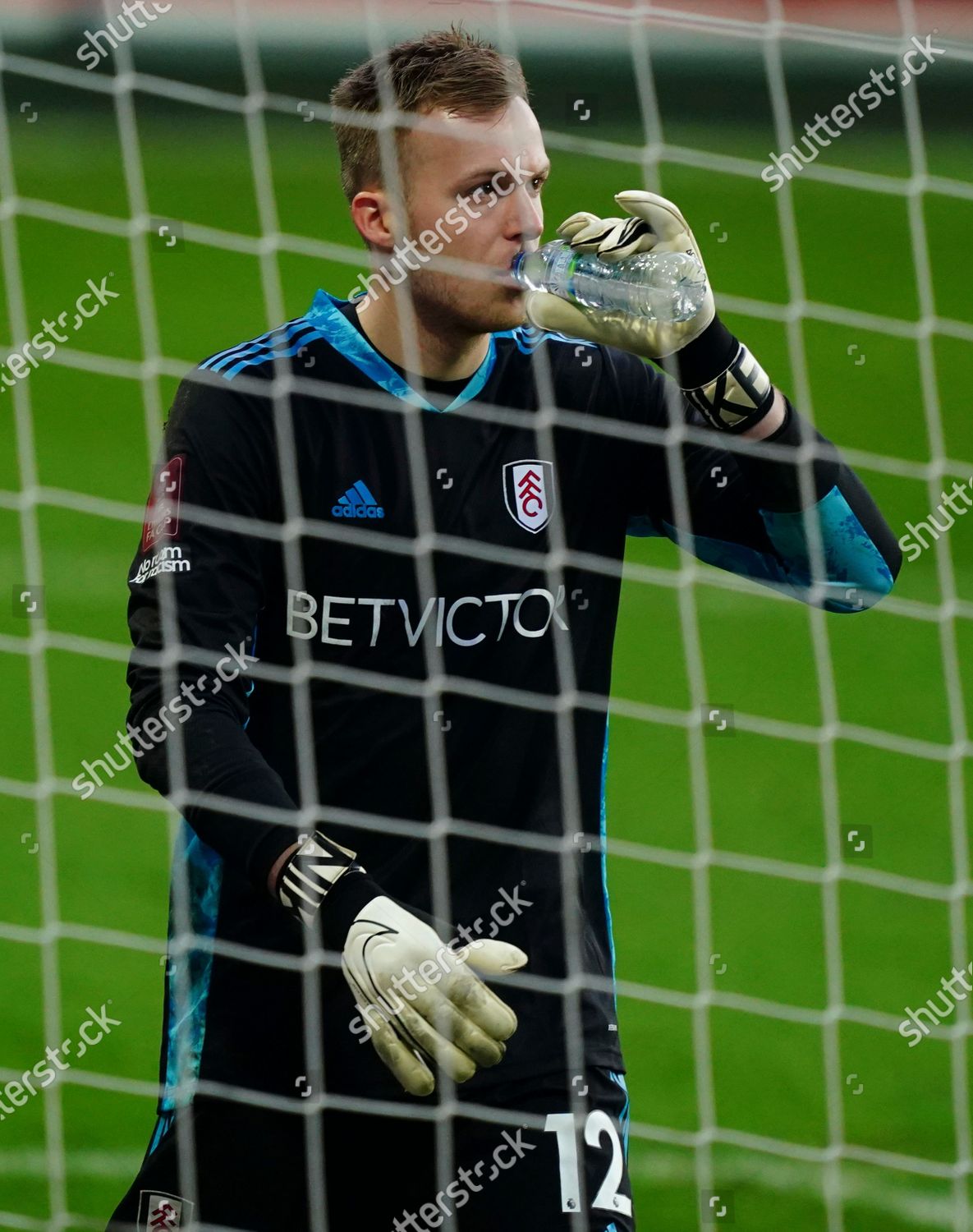 Fulham Goalkeeper Marek Rodak Editorial Stock Photo - Stock Image ...