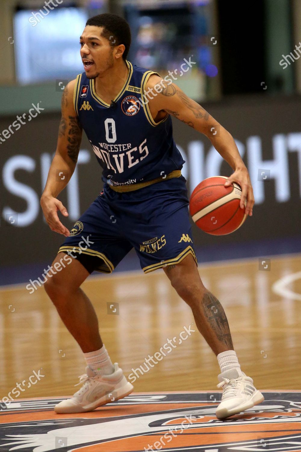 Worcester Wolves Lamarr Kimble During Bbl Editorial Stock Photo - Stock ...