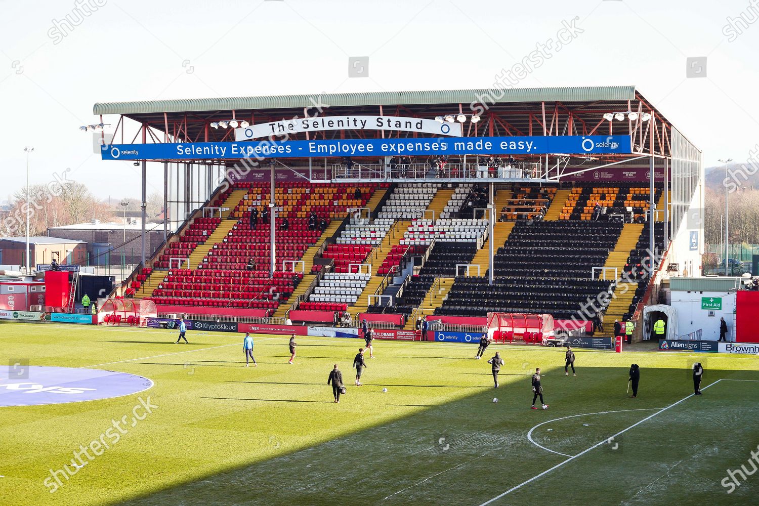 General View Inside Lner Stadium Editorial Stock Photo - Stock Image ...