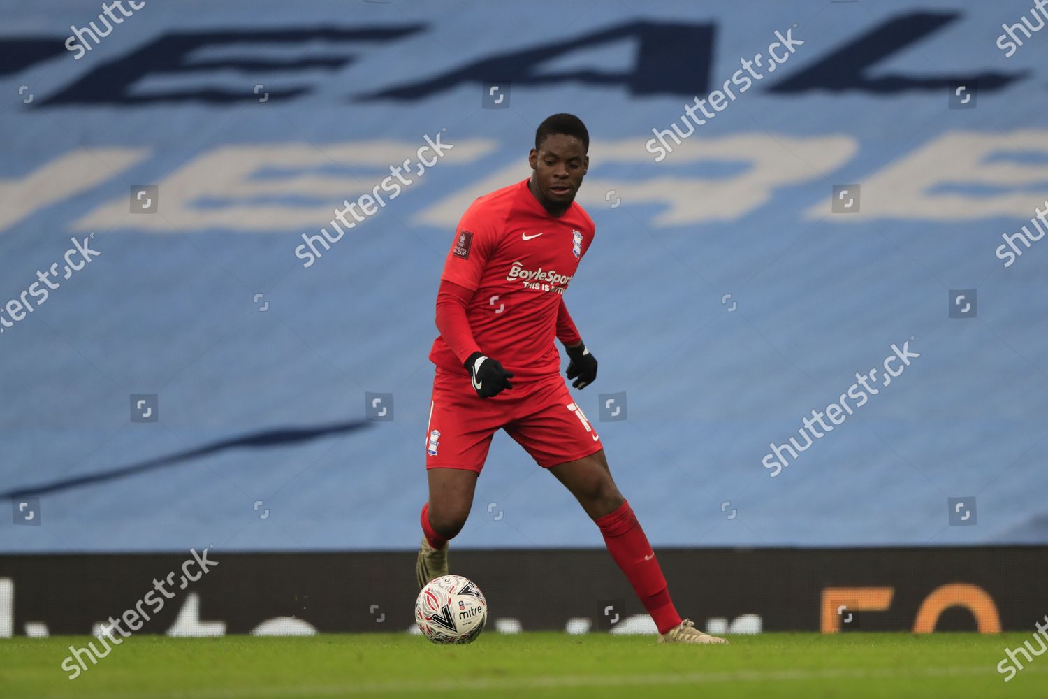 Jonathan Leko 14 Birmingham City Controls Editorial Stock Photo - Stock ...