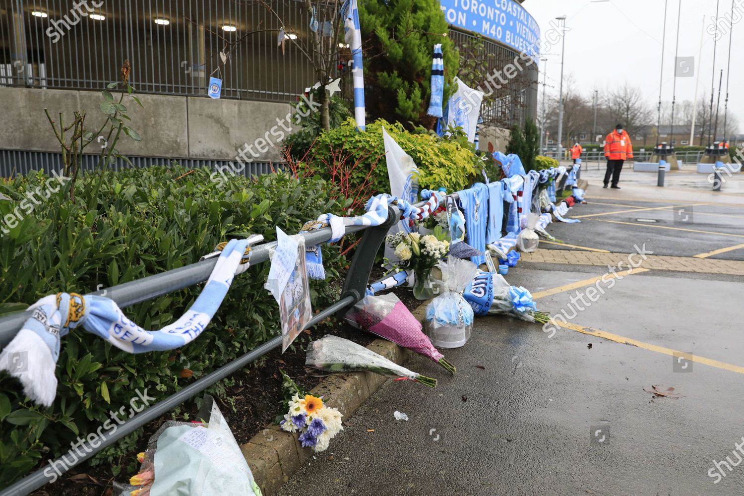 Tribute Late Colin Bell Outside Etihad Editorial Stock Photo - Stock ...
