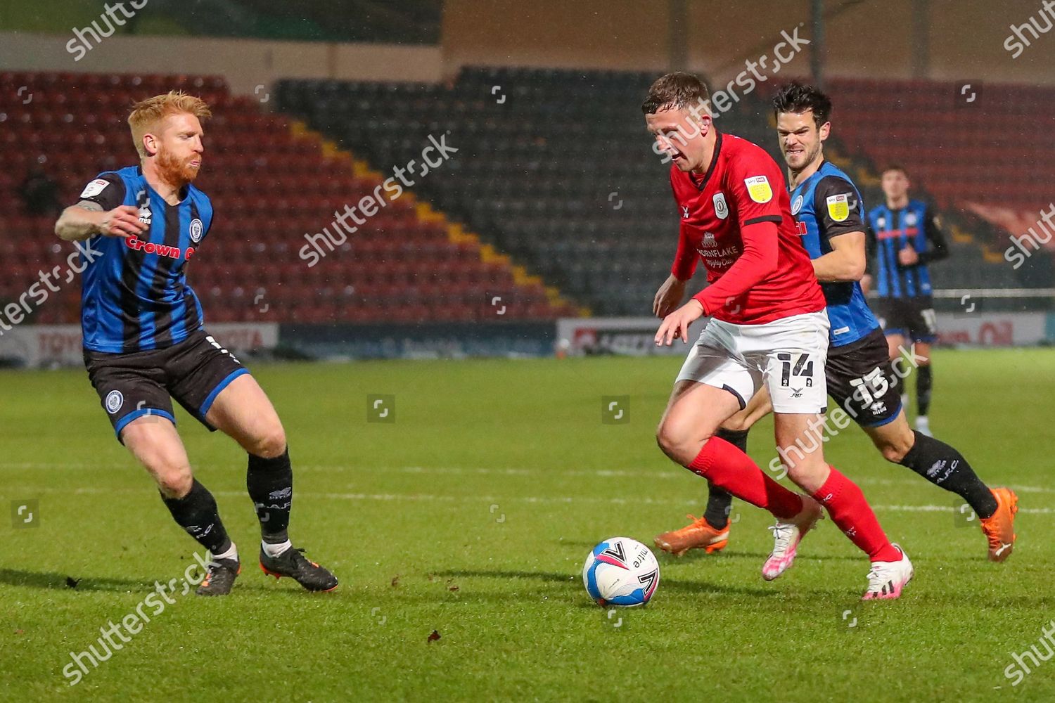 Crewe Alexandra Midfielder Oliver Finney 14 Editorial Stock Photo ...
