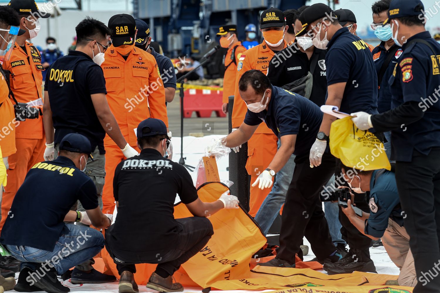 Members Indonesian Search Rescue Sar Team Editorial Stock Photo - Stock ...