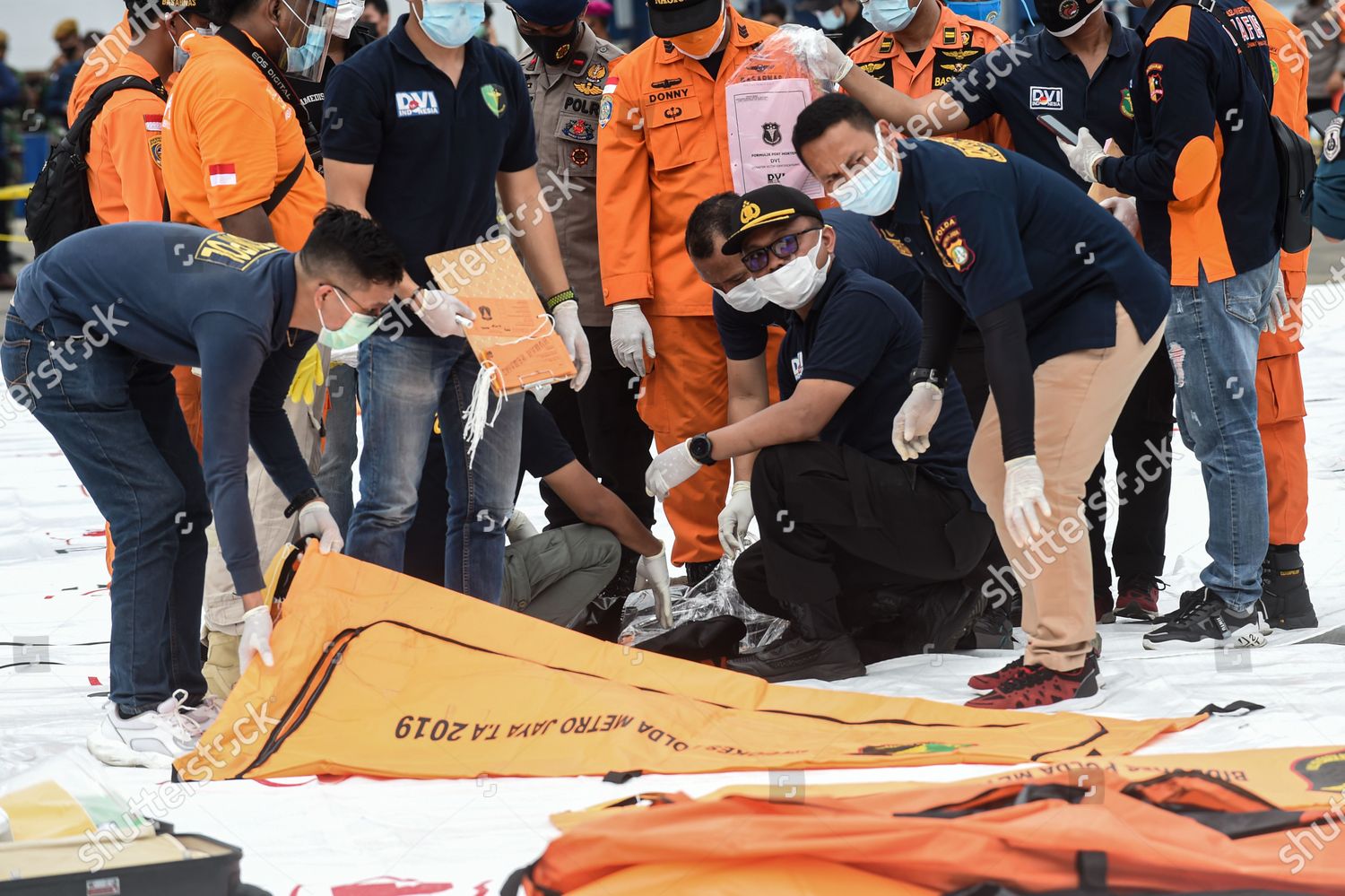 Members Indonesian Search Rescue Sar Team Editorial Stock Photo - Stock ...
