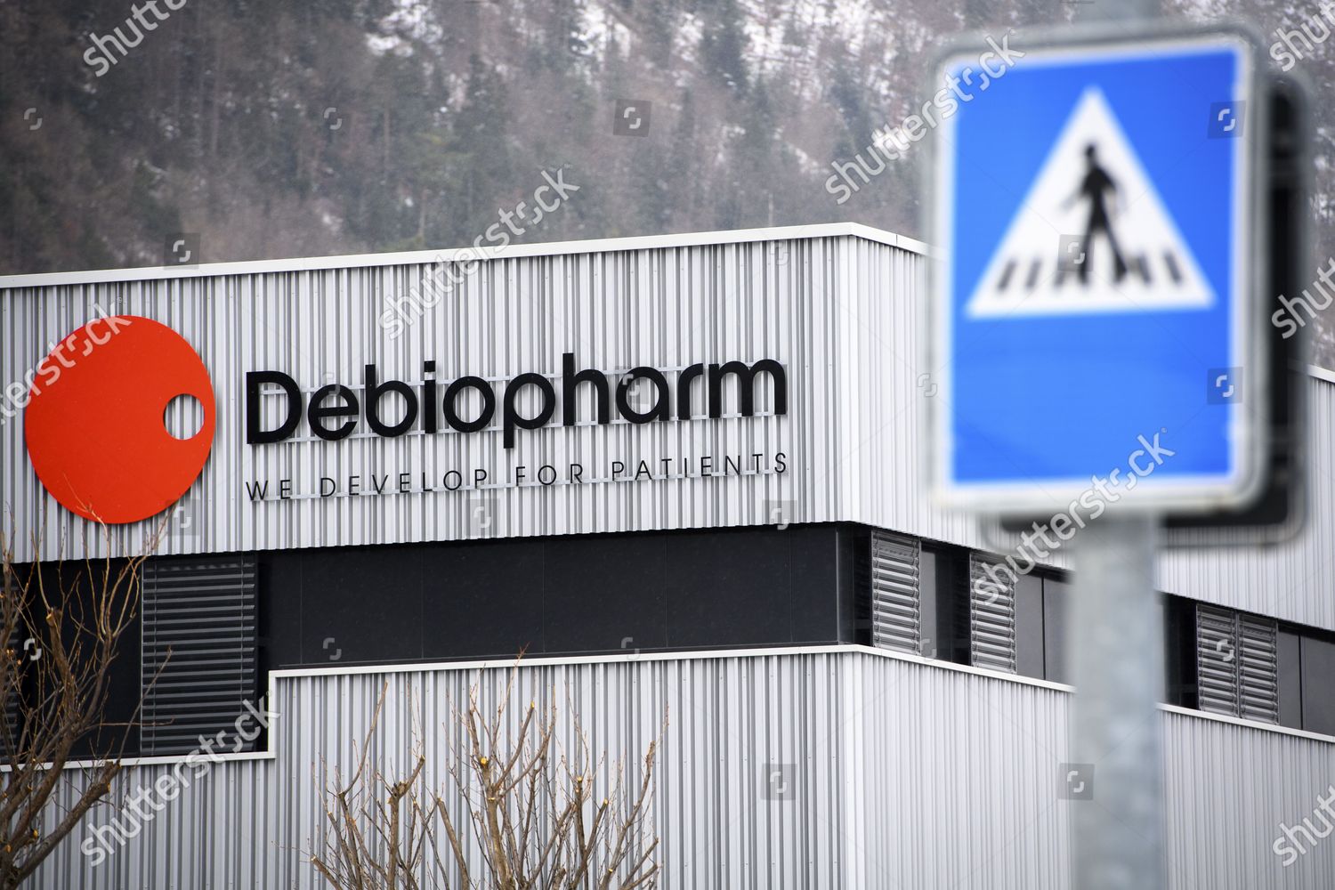 Logo Swiss Biopharmaceutical Company Debiopharm Pictured Editorial ...