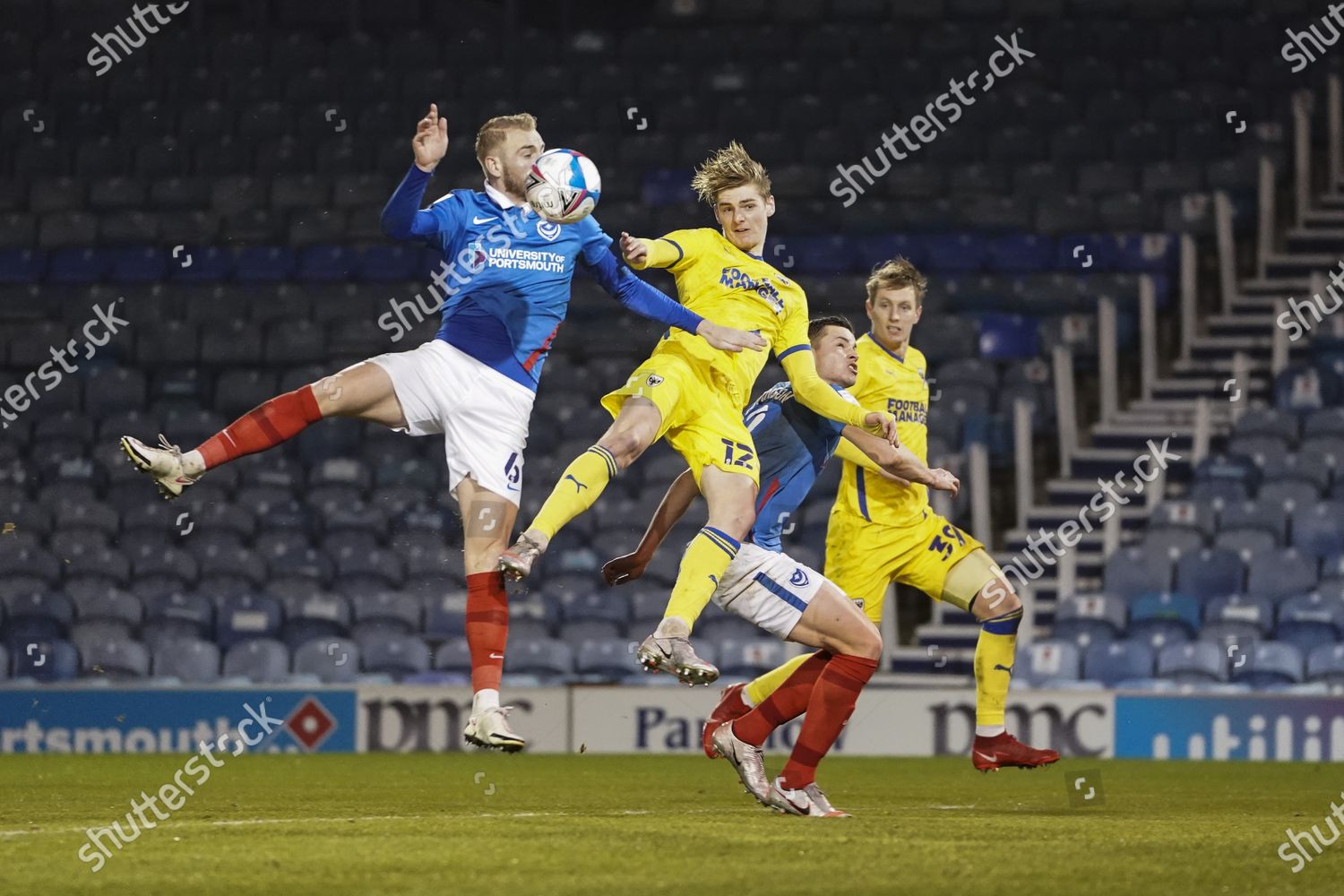 Jack Rudoni Afc Wimbledon Heads Ball Editorial Stock Photo - Stock ...
