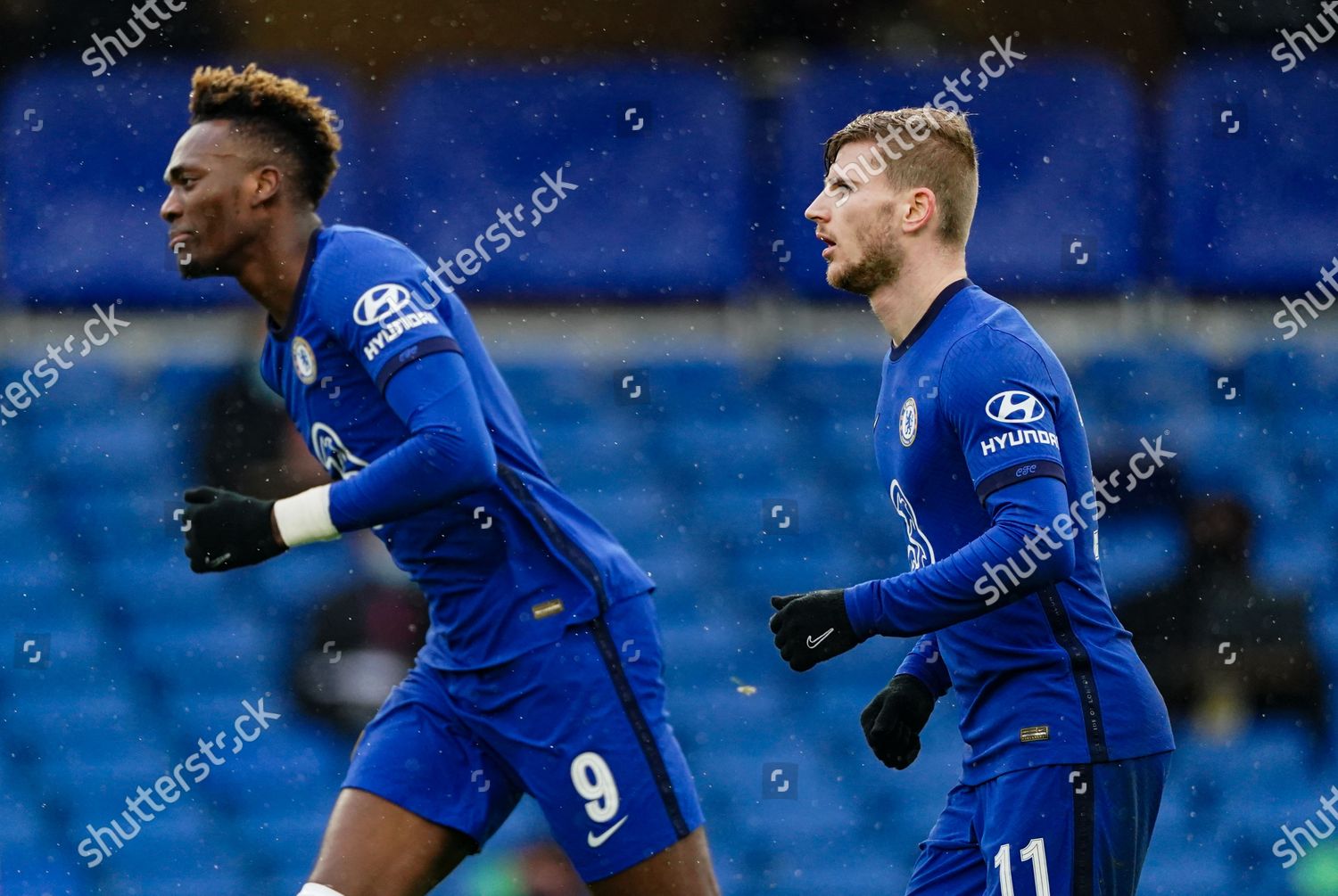 Tammy Abraham Chelsea Timo Werner Chelsea Editorial Stock Photo - Stock ...