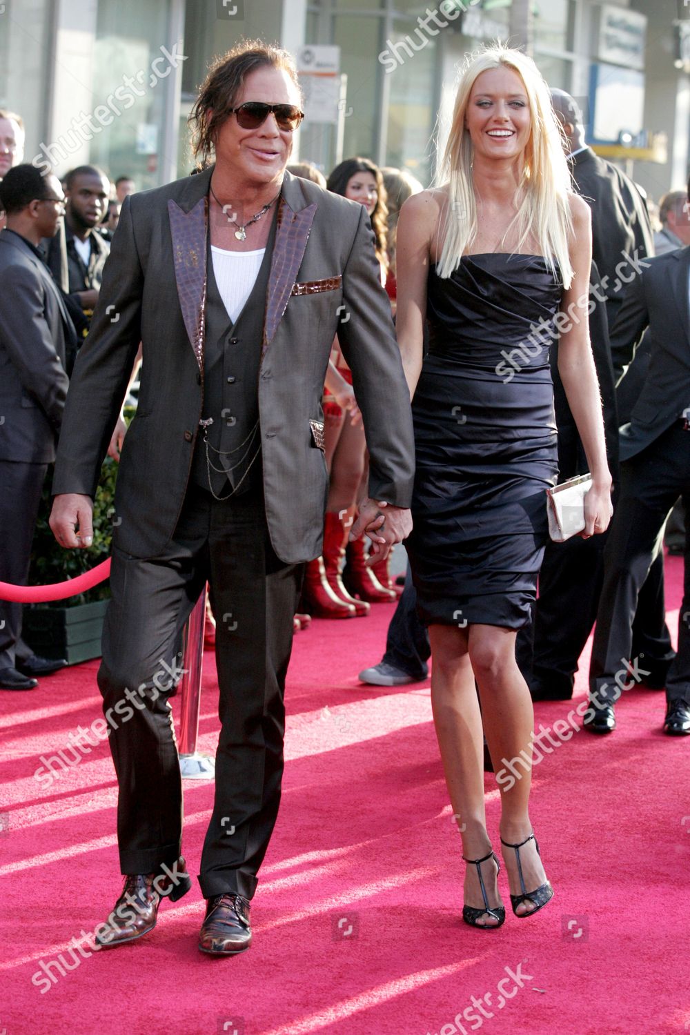 Mickey Rourke Anastassija Makarenko Editorial Stock Photo - Stock Image ...