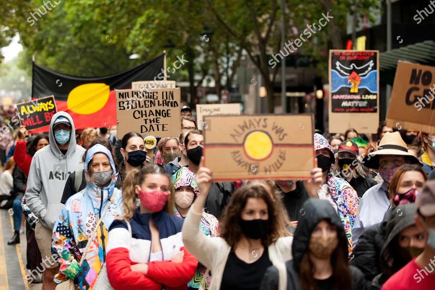 Protesters Have Been Marching Peacefully Through Editorial Stock Photo ...