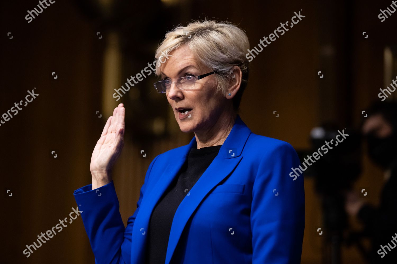 Jennifer Mulhern Granholm Michigan Sworn On Editorial Stock Photo ...