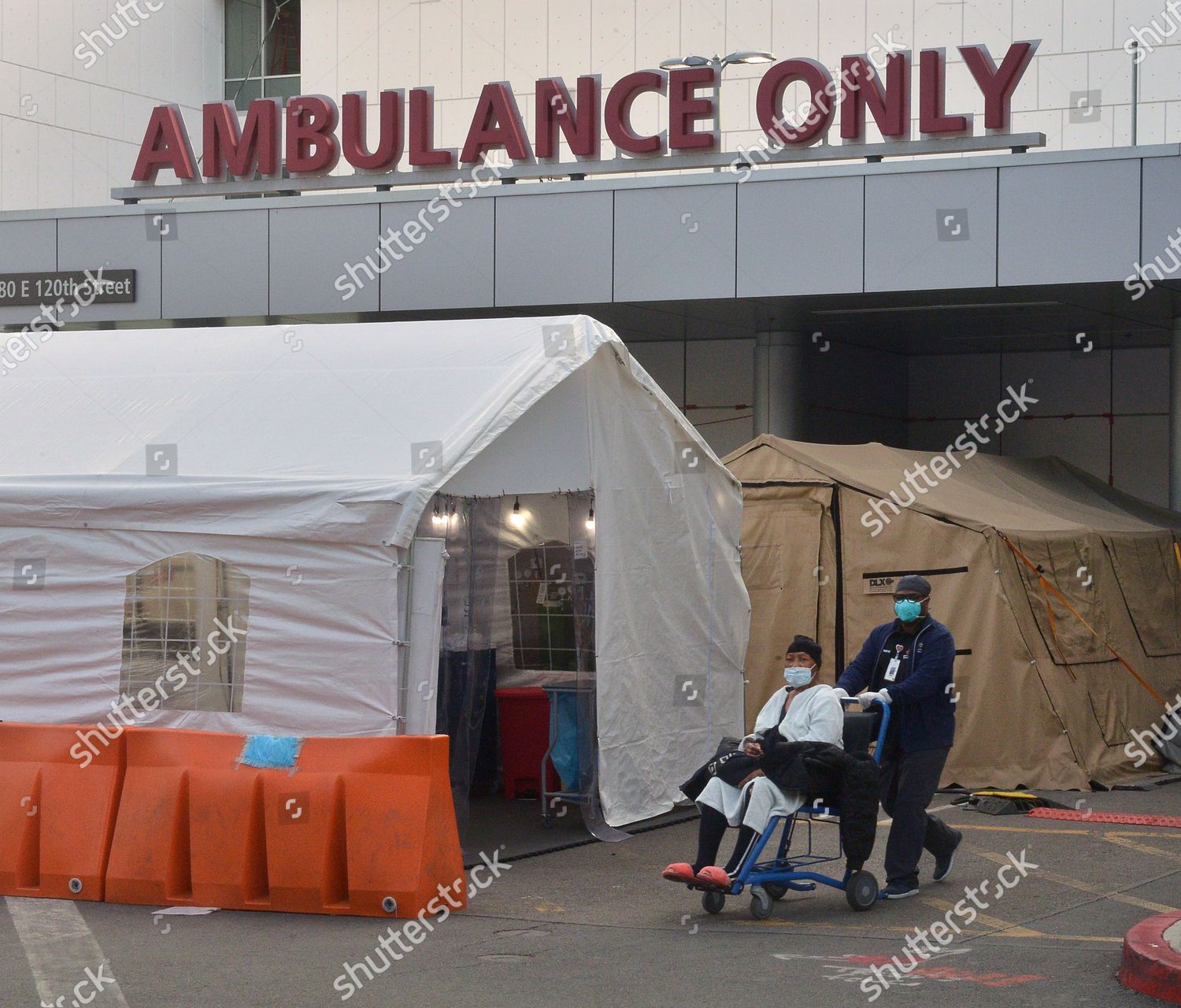 Martin Luther King Hospital Emergency Entrance Editorial Stock Photo ...