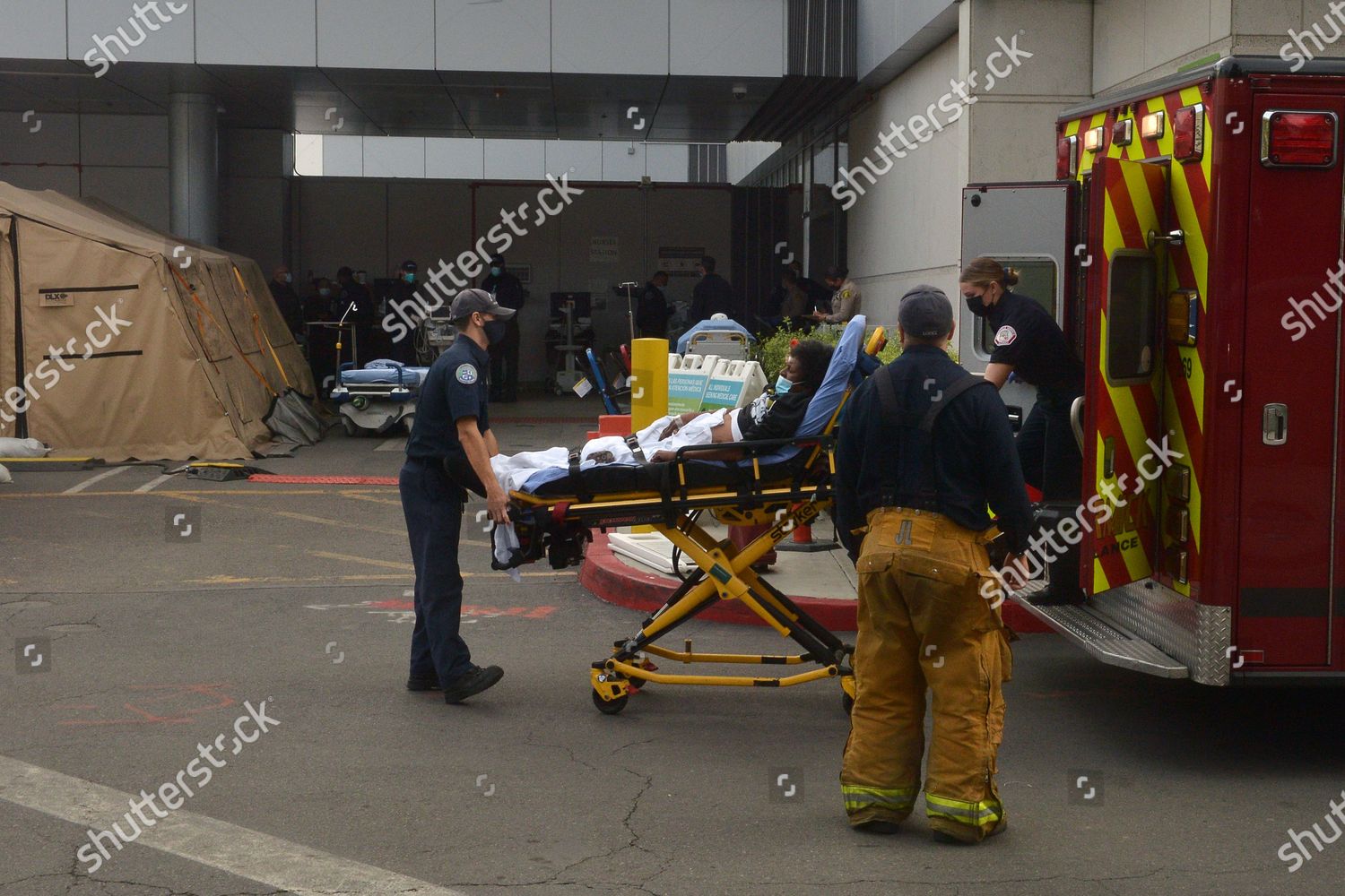 Martin Luther King Hospital Emergency Entrance Editorial Stock Photo ...