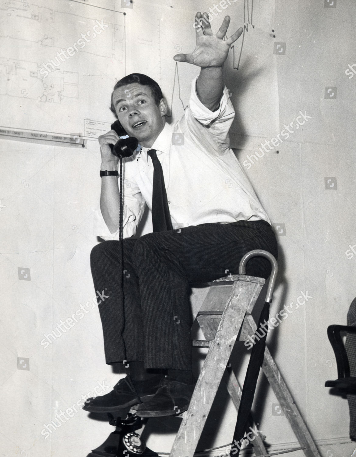 Nicholas Luard Founder Private Eye Magazine Editorial Stock Photo ...