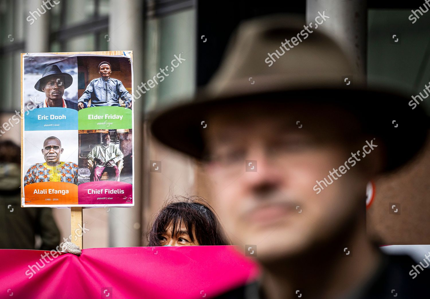 Donald Pols Director Milieudefensie Speaks Press Editorial Stock Photo ...