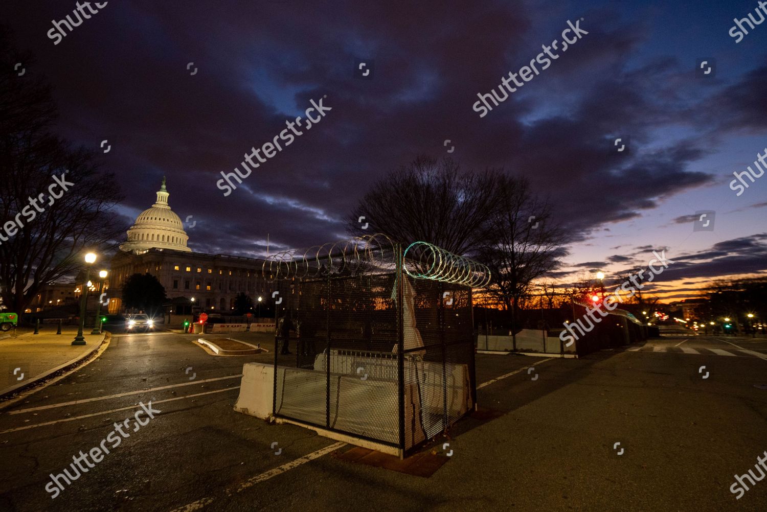 Non Scalable Security Fencing Razor Wire Editorial Stock Photo - Stock ...