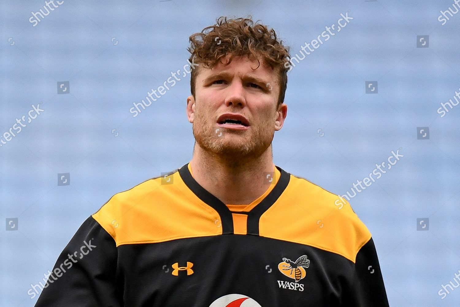 Wasps Lock Will Rowlands 4 During Editorial Stock Photo - Stock Image ...