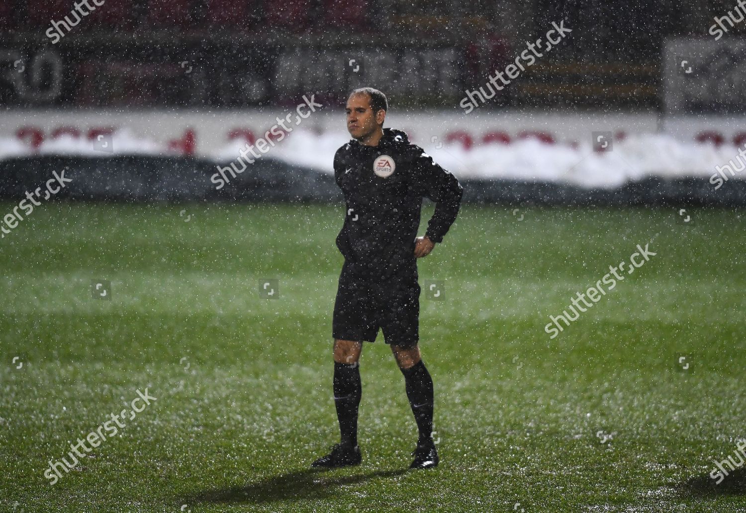 Referee Jeremy Simpson Carries Out Inspection Editorial Stock Photo ...