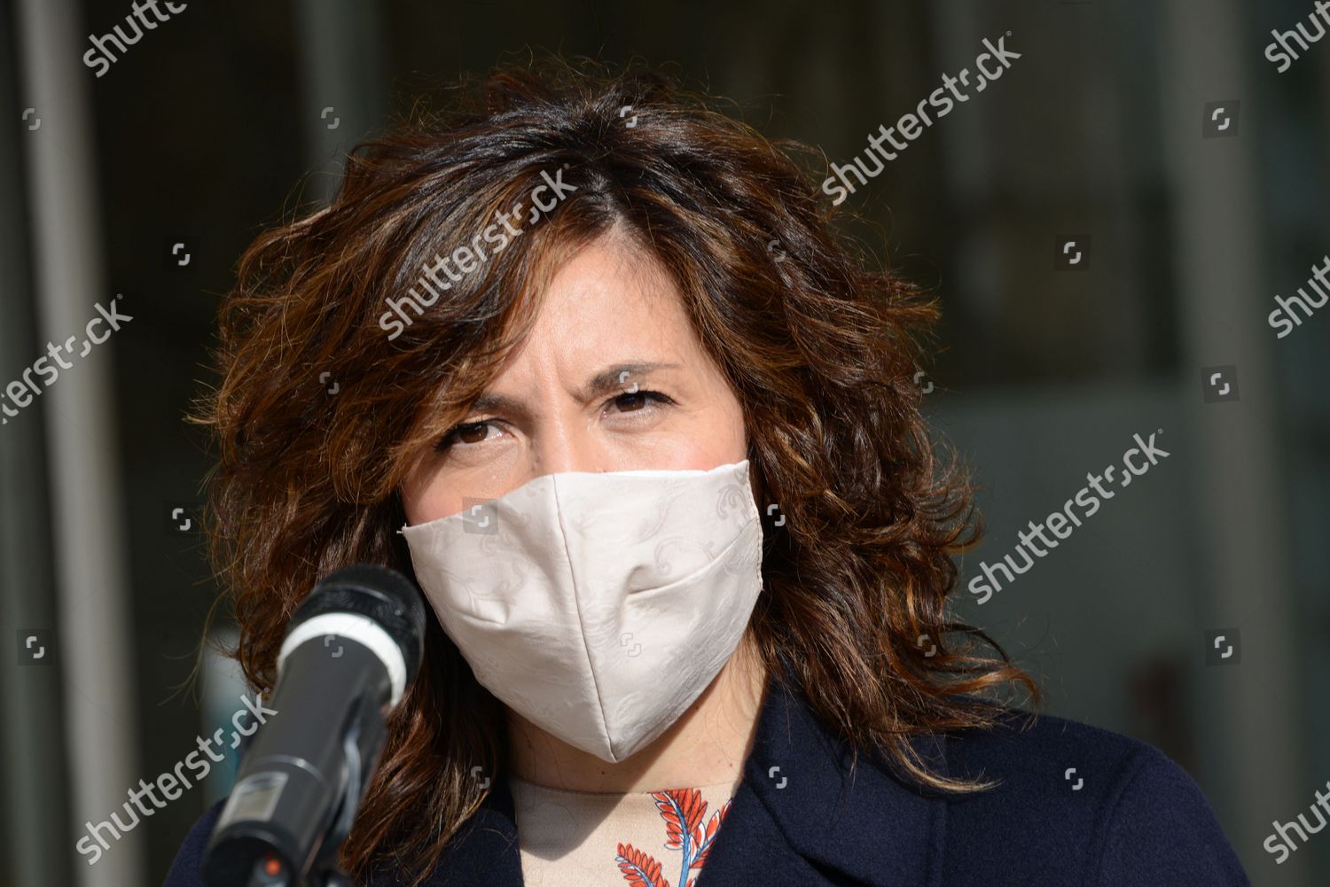 Lorenza Fruci Councilor Cultural Growth Municipality Editorial Stock ...