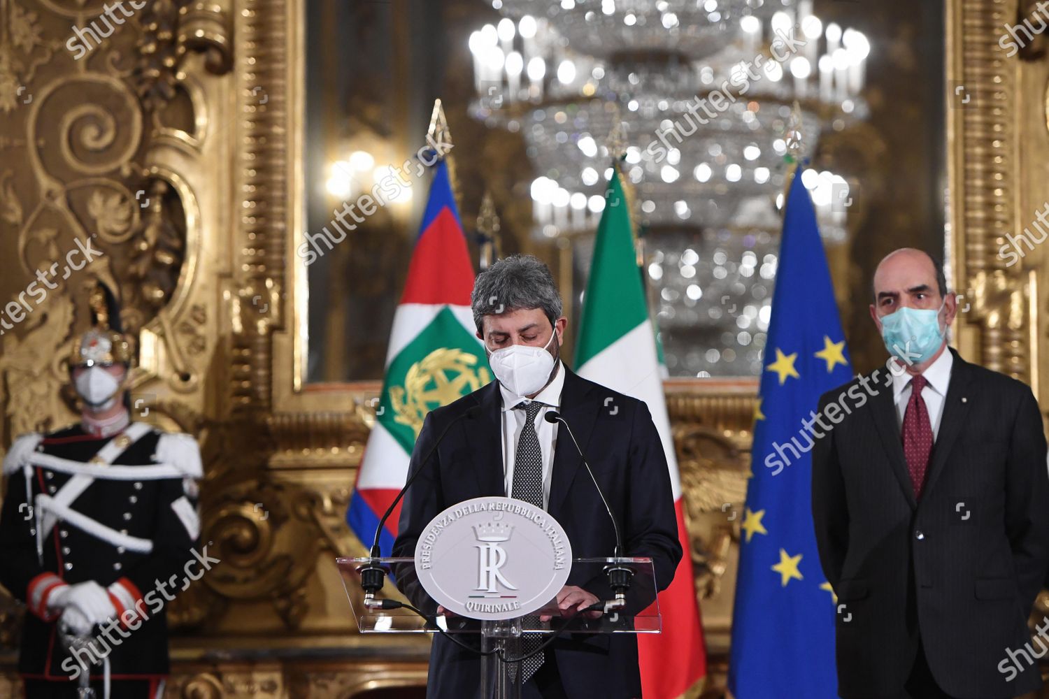 President Chamber Roberto Fico Releases Statement Editorial Stock Photo ...