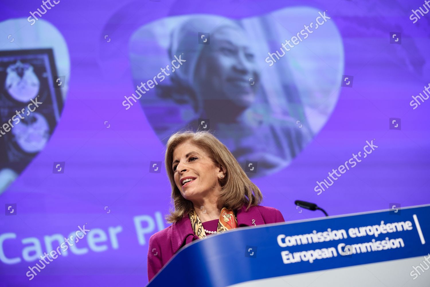 European Union Health Commissioner Stella Kyriakides Editorial Stock ...