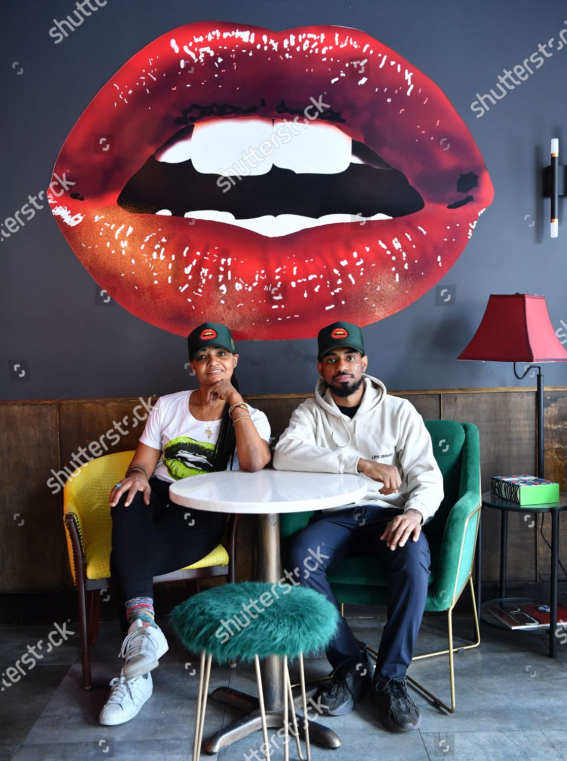 Owners Donna Weekes Jamane Weekes Pose Editorial Stock Photo - Stock ...