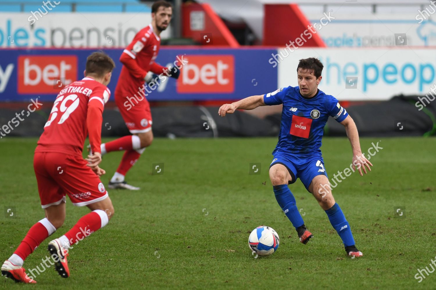 Harrogate Town Midfielder Josh Falkingham 4 Editorial Stock Photo ...