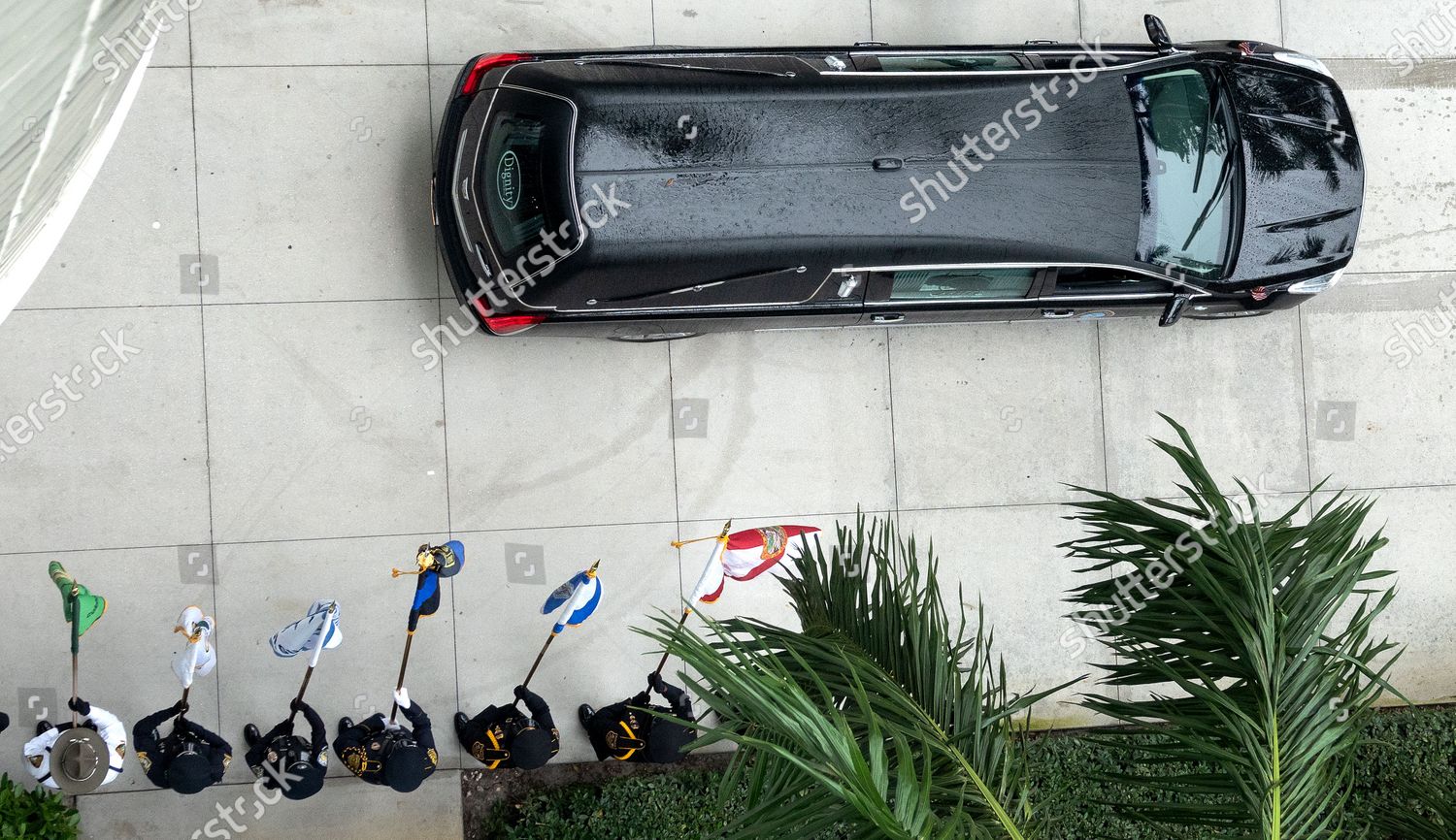 Funeral Procession Slain Fbi Agent Laura Editorial Stock Photo - Stock ...