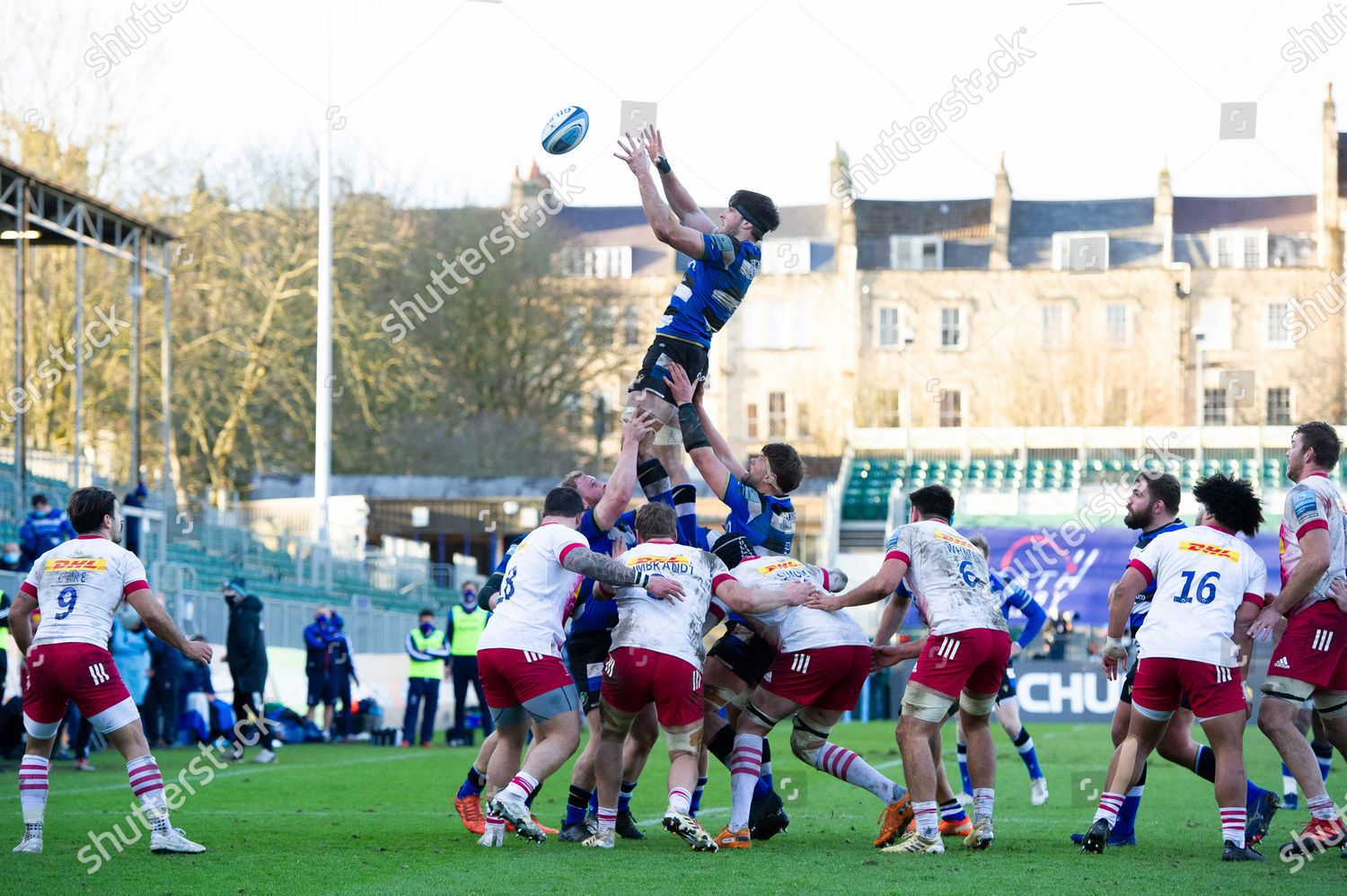 Josh Bayliss Bath Rugby Wins Ball Editorial Stock Photo - Stock Image ...