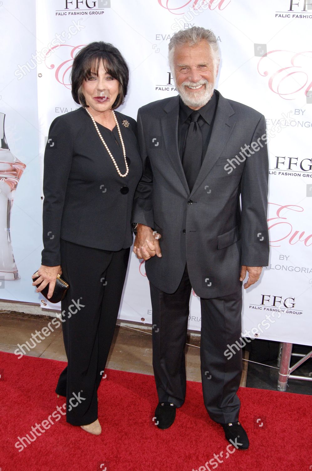 Jonathan Goldsmith Wife Barbara Editorial Stock Photo - Stock Image ...