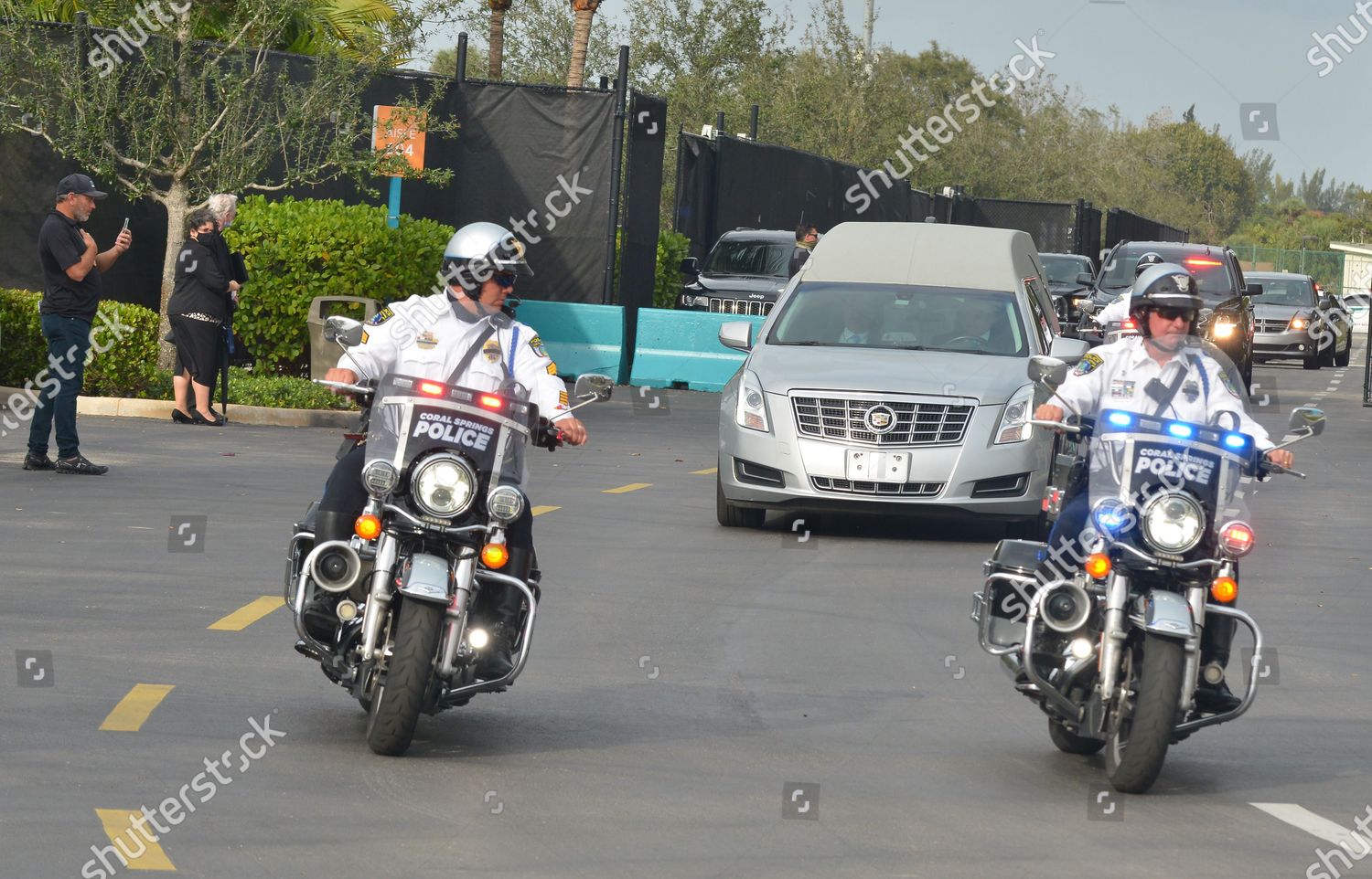 Funeral Procession Slain Fbi Agent Dan Editorial Stock Photo - Stock ...