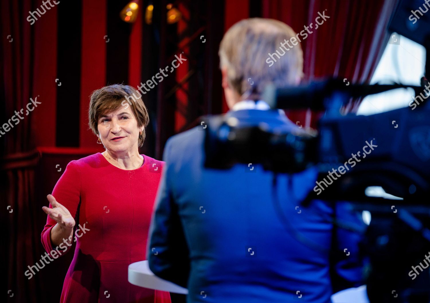 Lilianne Ploumen Pvda Pieter Omtzigt Cda Editorial Stock Photo - Stock ...