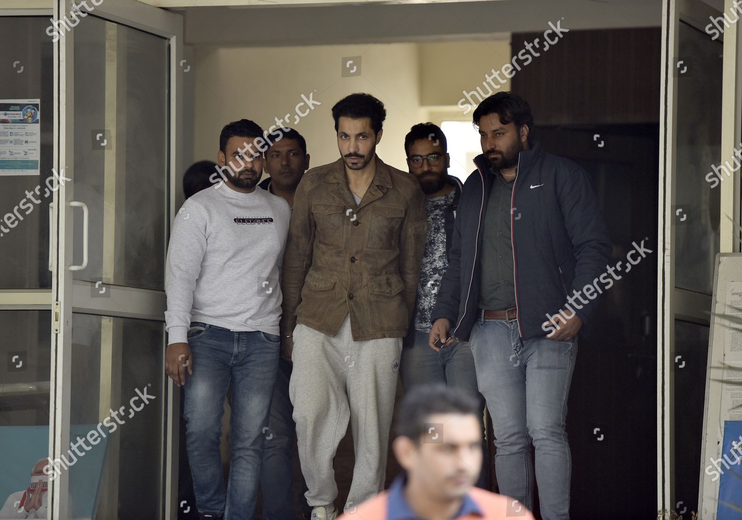 Actor Deep Sidhu Officers Delhi Police Editorial Stock Photo - Stock ...