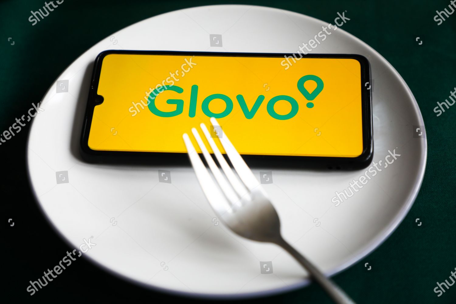 Glovo App Logo Displayed On Mobile Editorial Stock Photo - Stock Image ...
