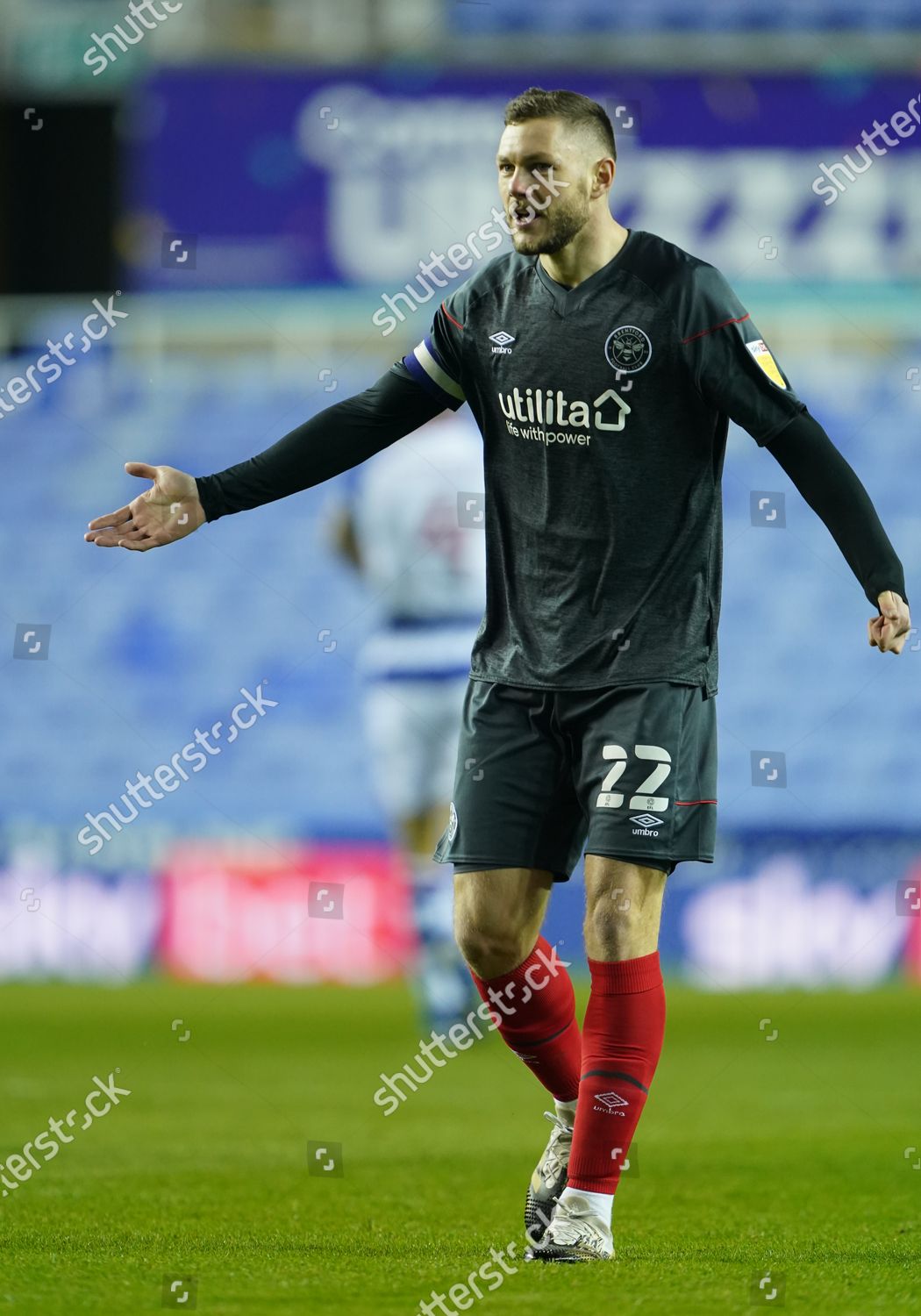 Brentford Captain Henrik Dalsgaard Editorial Stock Photo - Stock Image ...