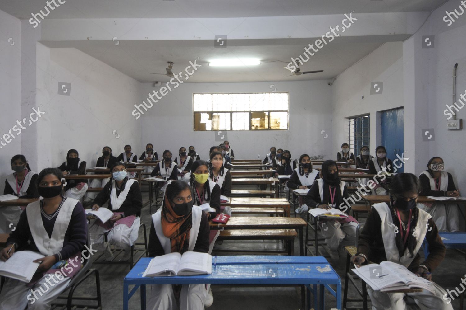 View Inside Classroom Salarpur Government School Editorial Stock Photo ...