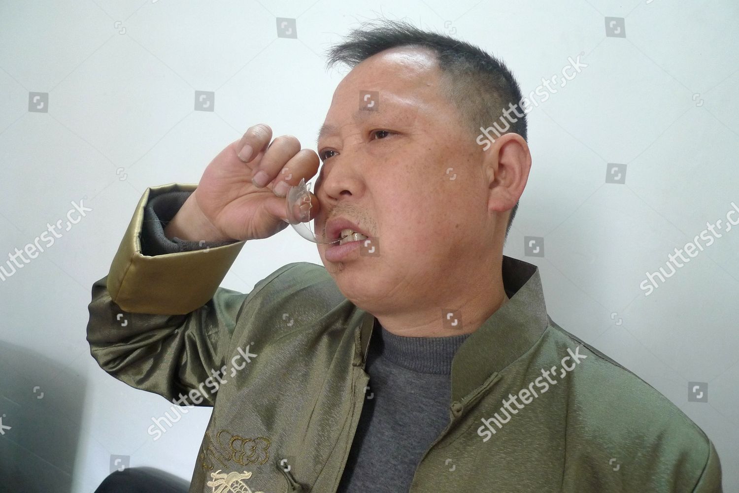Wang Xianjun Eats Piece Broken Light Editorial Stock Photo - Stock Image | Shutterstock