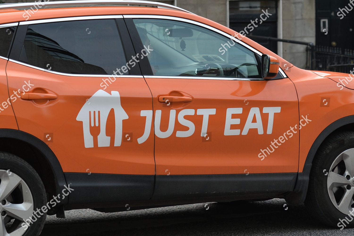 Just Eat Food Delivery Company Car Editorial Stock Photo - Stock Image ...