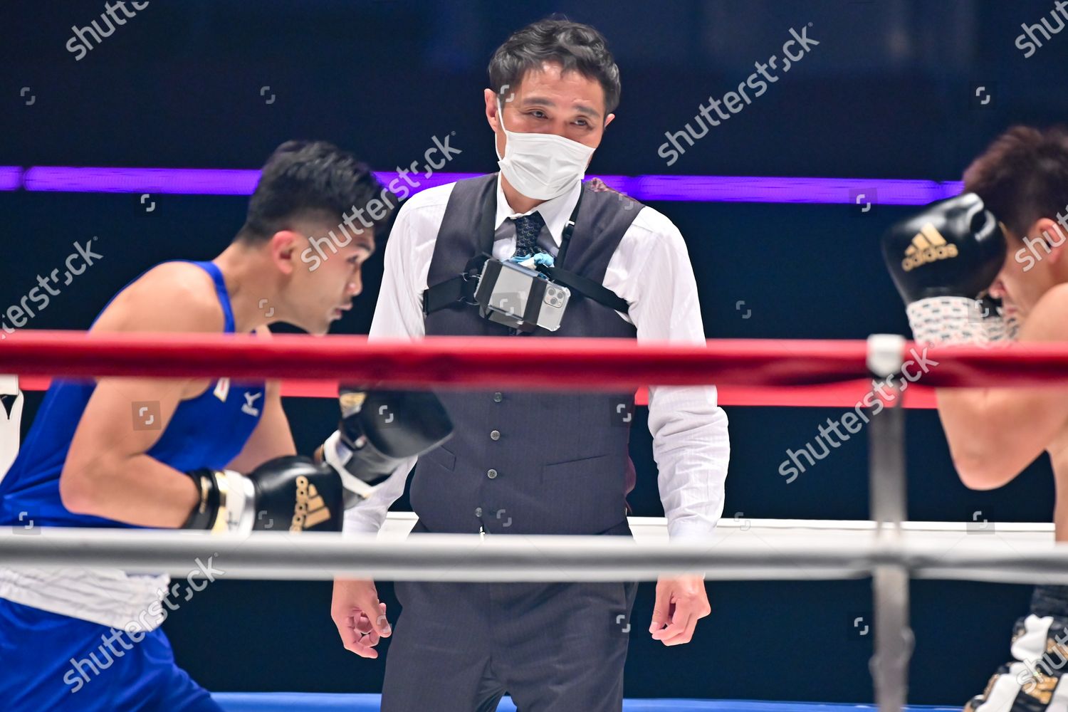 Shinji Takehara Legend Charity Boxing Match Editorial Stock Photo ...