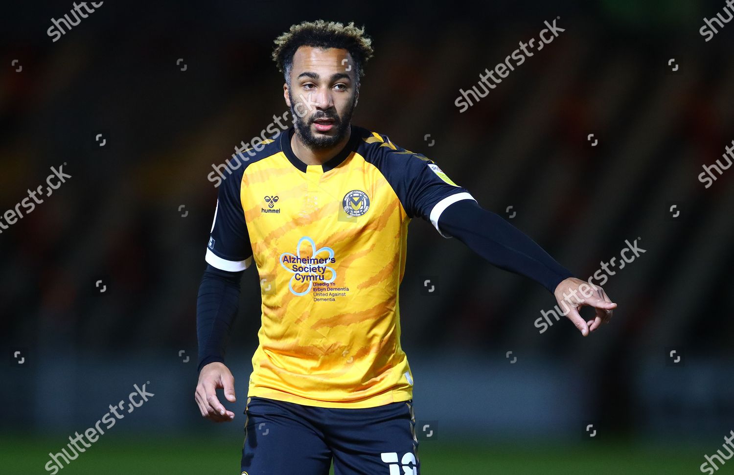 Nicky Maynard Newport County Editorial Stock Photo - Stock Image ...