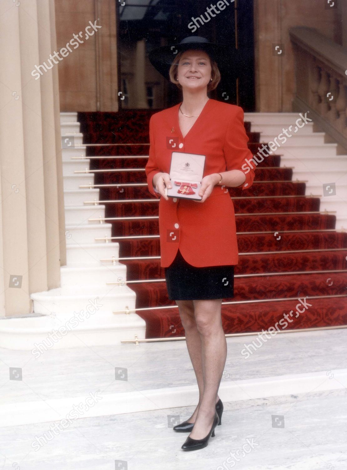 Kate Adie Journalist Bbc War Correspondent Editorial Stock Photo ...