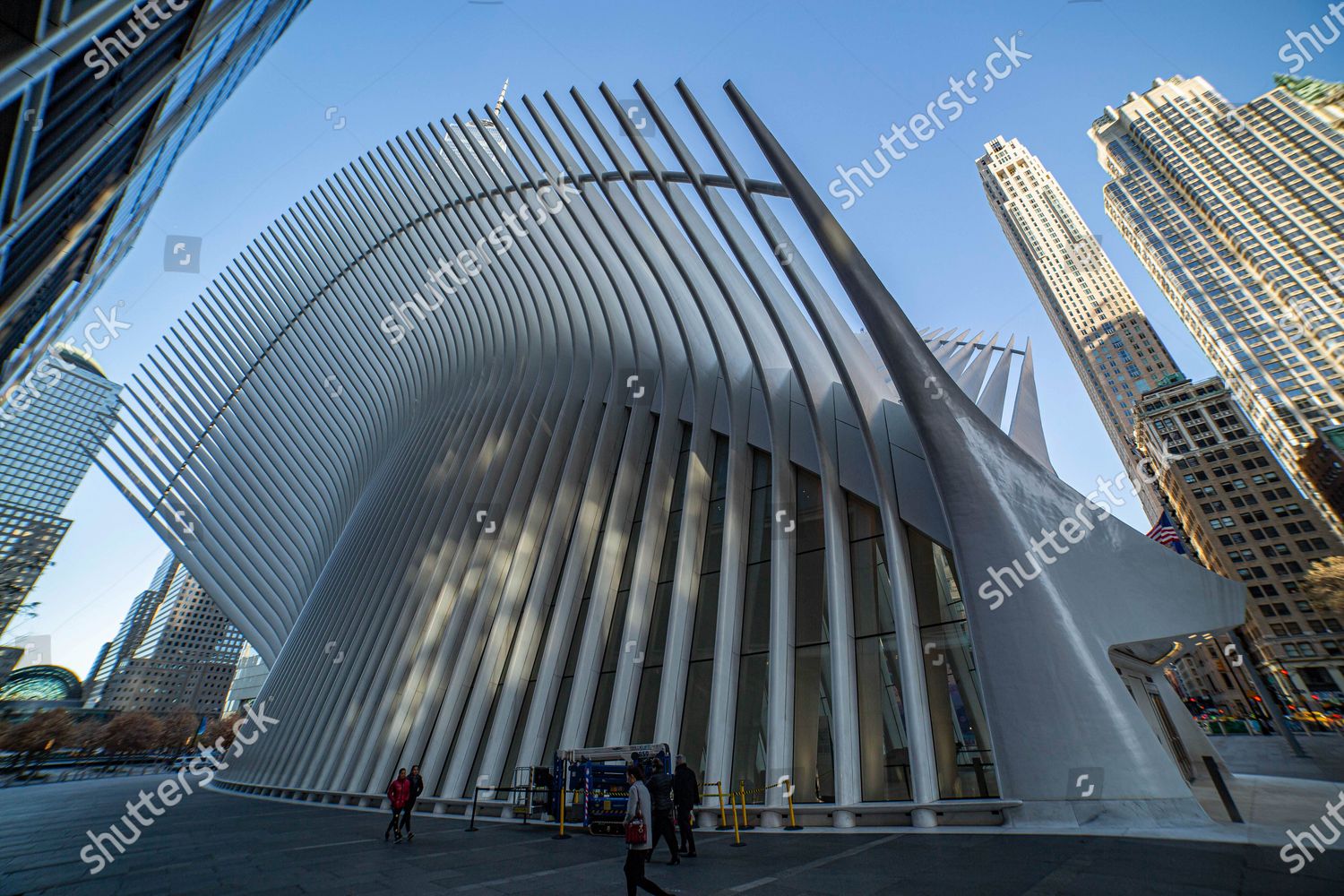 Exterior View Modern Contemporary Architecture Oculus Editorial Stock ...