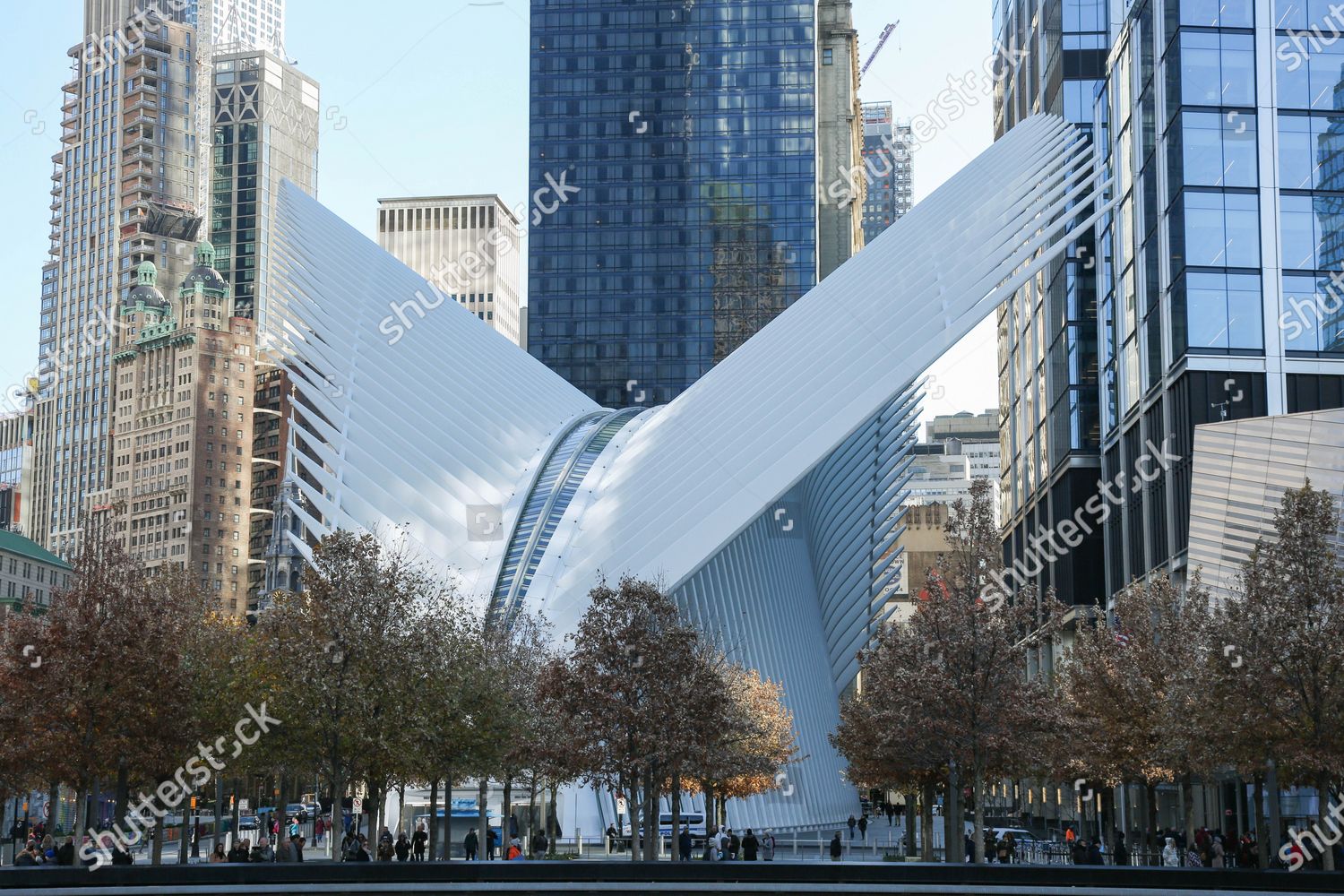 Exterior View Modern Contemporary Architecture Oculus Editorial Stock ...