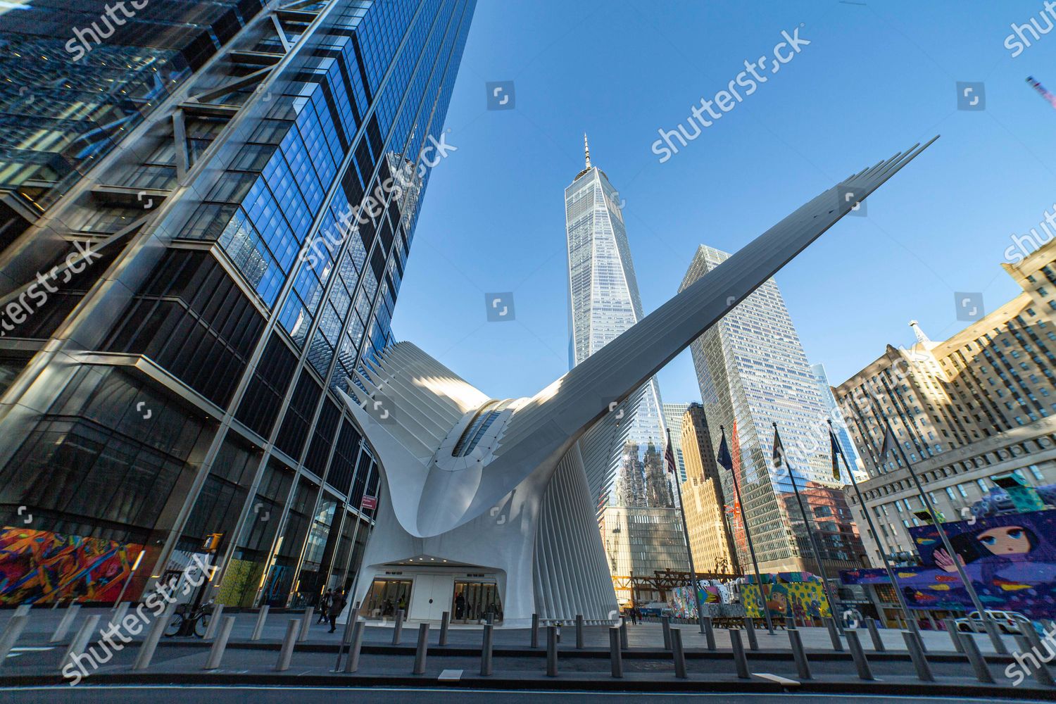 Exterior View Modern Contemporary Architecture Oculus Editorial Stock ...