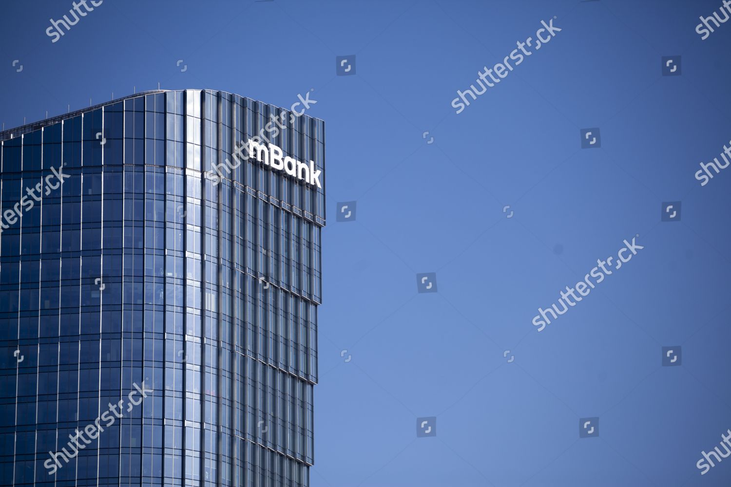 Mbank Logo Seen Warsaw On February Editorial Stock Photo - Stock Image ...