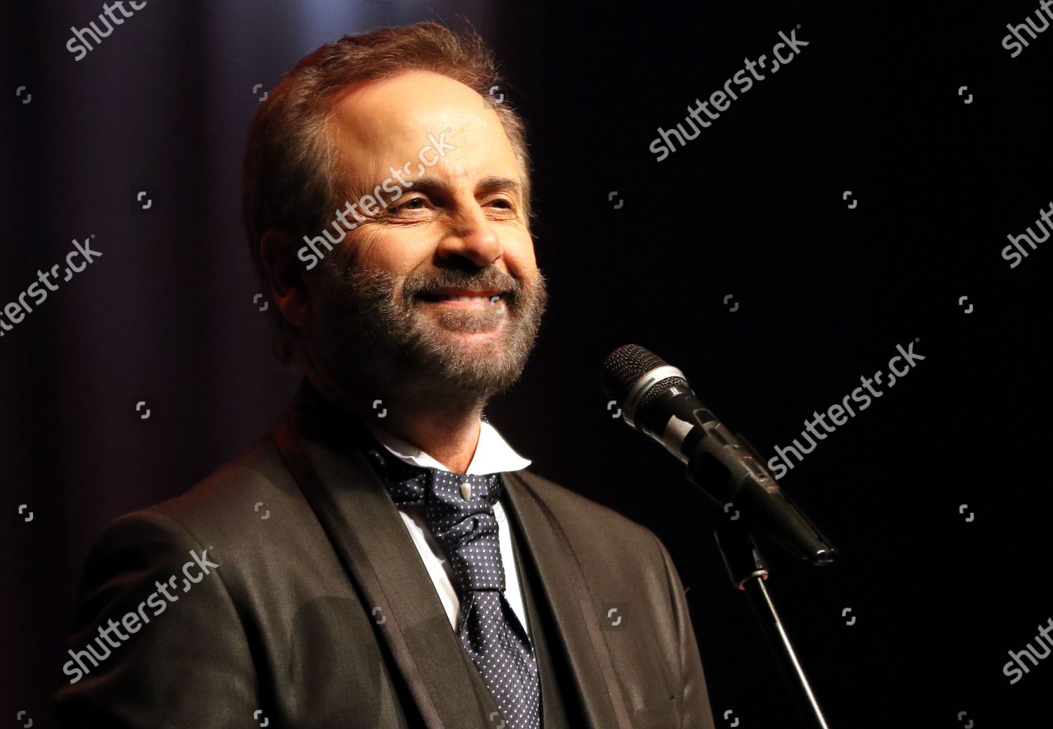 Lebanese Singer Ghassan Saliba Performs Onstage Editorial Stock Photo ...