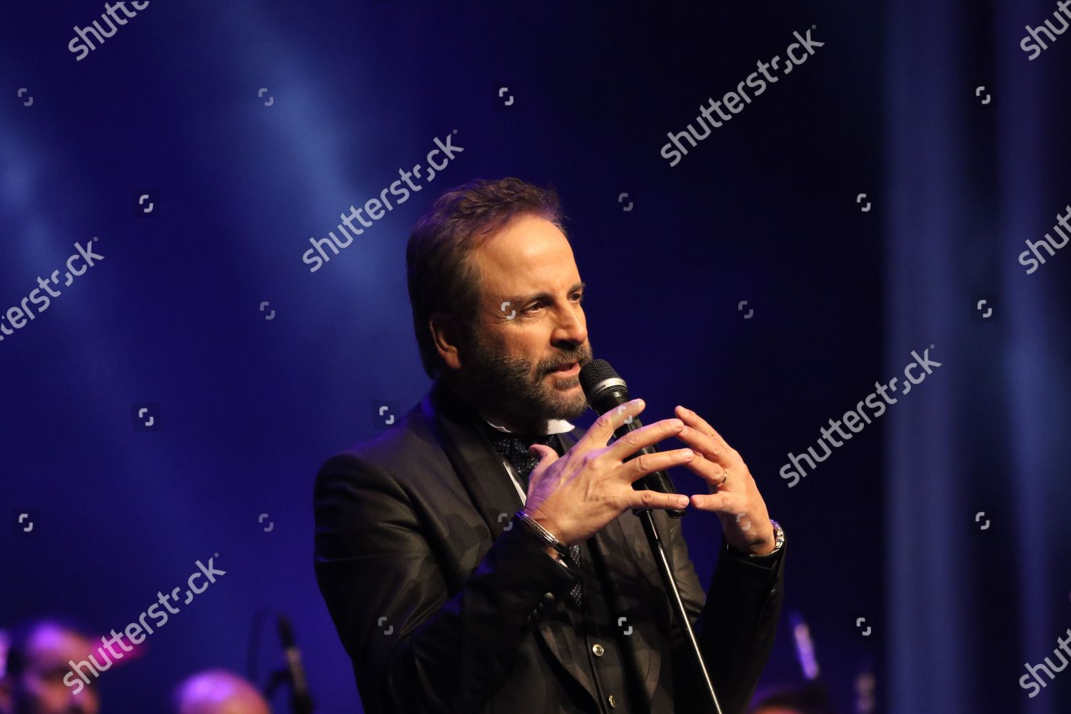 Lebanese Singer Ghassan Saliba Performs Onstage Editorial Stock Photo ...