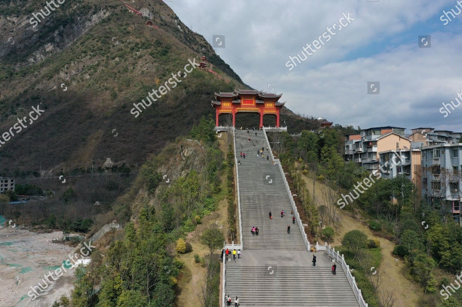 Ebian Yi Autonomous County Located Southwest Editorial Stock Photo ...