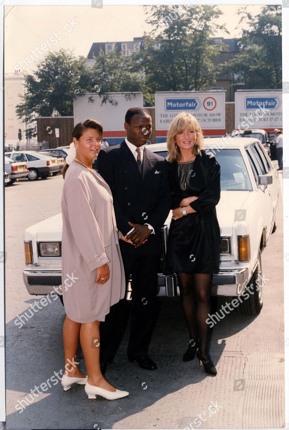 Boxer Chris Eubank Pictured His Wife Editorial Stock Photo - Stock ...